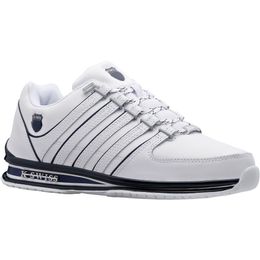Sneaker K-Swiss "Rinzler" Gr. 42, blau (weiß, navy) Schuhe Schnürhalbschuhe