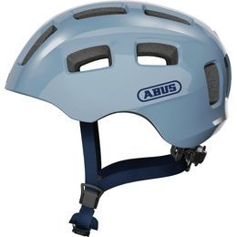 Fahrradhelm Abus "YOUN-I 2.0" Helme Gr. M Kopfumfang: 52 cm - 57 cm, blau (glacier blue) Fahrradhelme für Erwachsene