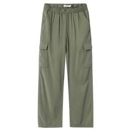 name it - Cargo-Hose NKFBELLA ST 8262-BU in deep lichen green, Gr.164