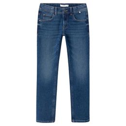 name it - Jeans NKMRYAN REG 7834-IO in dark blue denim, Gr.164