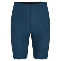 Radhose Ziener "NASIRA X-GEL" Gr. 44, EURO-Größen, blau (darkblue) Damen Hosen Sporthosen