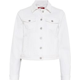 Esprit Jeansjacke, Klappkragen, Knopfleiste, für Damen, weiß, XL