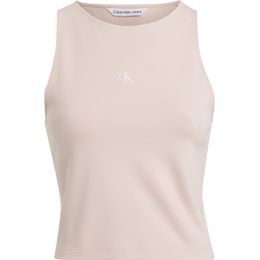 Calvin Klein Jeans Top, breite Träger. für Damen, rosa, XL