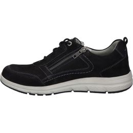 Seibel Sneaker "Giuseppe 06", Leder, Wechselfußbett, Komfortweite, für Herren, schwarz, 44