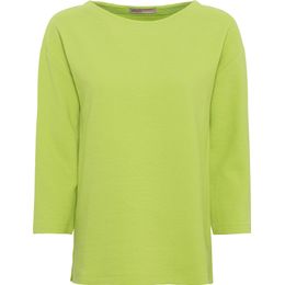 Adagio Shirt, 3/4-Arm, Seitenschlitze, für Damen, grün, 42
