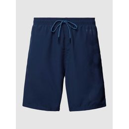 BOSS Regular Fit Badehose mit Label-Print Modell 'Orca'