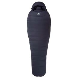 Mountain Equipment - Glacier Expedition - Daunenschlafsack Gr Long - Body Size: 200 cm Zip: Left Obsidian