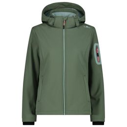 CMP - Women's Softshell Jacket Zip Hood - Softshelljacke Gr 36 oliv