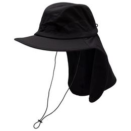 Tilley - Ultralight Cape Sun Hat - Hut Gr S - 56 cm schwarz