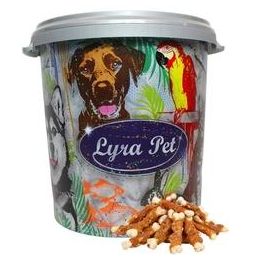 5 kg LYRA PET® Calciumknochen mit Hühnerbruststreifen in 30 L Tonne