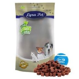 5 kg LYRA PET® Lammfleischwürfel + Tennis Ball
