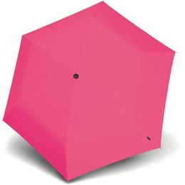 Knirps® Taschenregenschirm US.050 Ultra Light SlimManual, Uni, Neon Pink, rosa