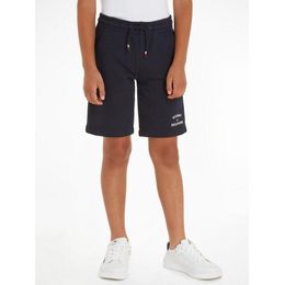 Tommy Hilfiger Sweatshorts TH LOGO SWEATSHORTS Kinder bis 16 Jahre, blau