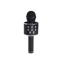 Denver Streaming-Mikrofon Karaoke-Mikrofon KMS-20 MK2, MP3 Wiedergabefunktion, AUX-Eingang, schwarz