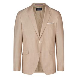 HECHTER PARIS Sakko Herren Gr&ouml;&szlig;e 102 beige / wei&szlig;