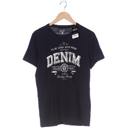 Tom Tailor Denim Herren T-Shirt, marineblau