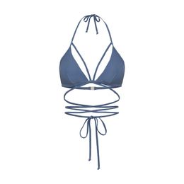LSCN by LASCANA Bikinitop Damen Größe 65/70 rauchblau