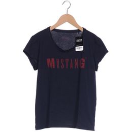 Mustang Damen T-Shirt, marineblau, Gr. 38
