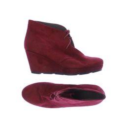 Tamaris Damen Stiefelette, rot, Gr. 40