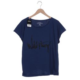 Studio Untold Damen T-Shirt, marineblau