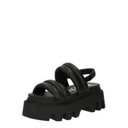 Buffalo Sandals 'Flora' female Black size 38