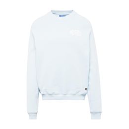 PEQUS Sweatshirt 'Mythic' Herren Gr&ouml;&szlig;e L hellblau / wei&szlig;