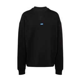Hugo Sweatshirt 'Nedro' Herren Gr&ouml;&szlig;e S azur / schwarz / wei&szlig;