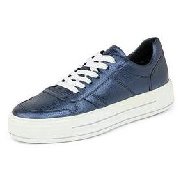 Plateau-Sneaker ARA blau, 37