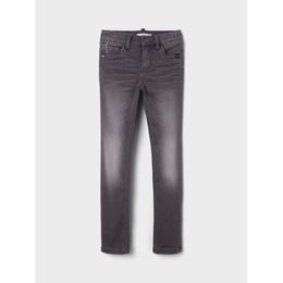 name it Regular-fit-Jeans Stretch Jeans Slim Fit NKMTHEO 5459 in Grau