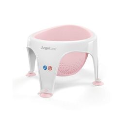 Angelcare® Badesitz Angelcare Badering Badesitz rund mit Soft-Touch Sitzfläche Light pink