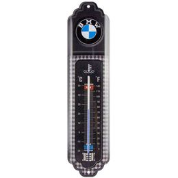 BMW Gartenthermometer BMW Classic Garten Metall Thermometer Innen Aussen Geschenkidee
