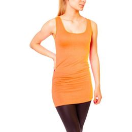 MUSE Longtop Extra langes Trägertop Skinny Fit 9002