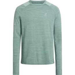 Energetics Laufshirt He.-Langarmshirt Ailo LS M MELANGE/BLUE AQUA/GR