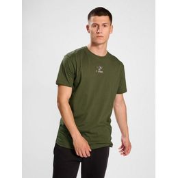 Hummel T-Shirt Sport T-Shirt Kurzarm Funktionsshirt Jersey 5788 in Olive