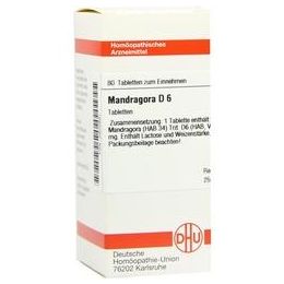 DHU-Arzneimittel Mandragora D 6 Tabletten 80 St