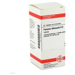 DHU-Arzneimittel Paeonia Officinalis D 6 Tabletten 80 St