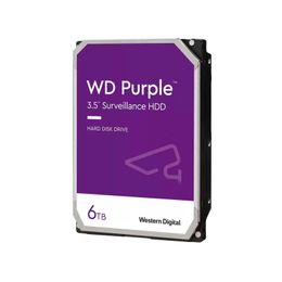 Western Digital HDD Purple WD64PURZ 6TB, 8,9 cm (3.5")