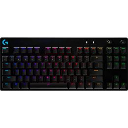 Logitech G G PRO Mechanical Gaming Keyboard Clicky Gaming-Tastatur (Nummernblock), schwarz