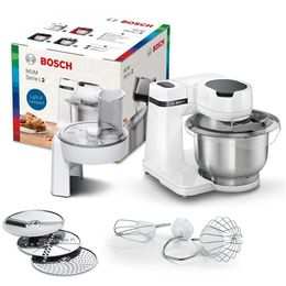 Bosch Küchenmaschine MUMS2EW01, 700 W, 56,32 l Schüssel, weiß