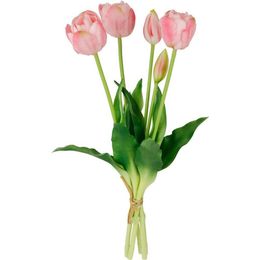 Kunstblume Tulpen, I.GE.A., Höhe 39 cm, rosa