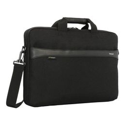 Targus Laptoptasche 14 GeoLite EcoSmart Essential, wasserabweisend, gepolstert, abnehmbarer Schultergurt, schwarz