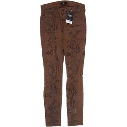 7 For All Mankind Damen Stoffhose, braun, Gr. 26