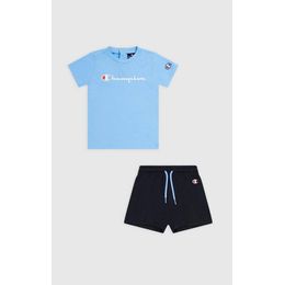 Champion T-Shirt & Shorts Icons Toddler Short Sleeve Set (2), schwarz