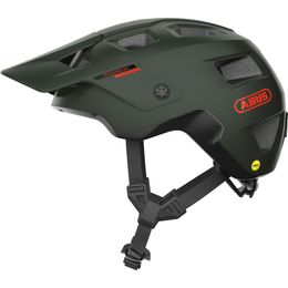 Mountainbikehelm Abus "MODROP MIPS" Helme Gr. L Kopfumfang: 57 cm - 61 cm, grün Fahrradhelme für Erwachsene