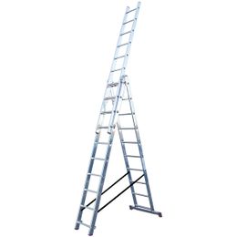 Krause Vielzweckleiter "CORDA" Leitern Gr. H: 615 cm, grau (aluminiumfarben) Leitern