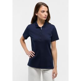 Poloshirt Eterna "REGULAR FIT" Gr. 46, blau (navy) Damen Shirts Jersey