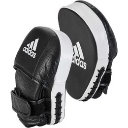 Pratze adidas Performance "adiSTAR Pro Speed Focus Leder" Schlagpolster schwarz (schwarz, weiß) Pratzen