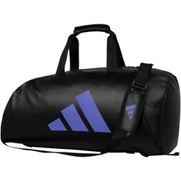 Sporttasche adidas Performance "2in1 Bag" Taschen Gr. B/H/T: 56 cm x 29 cm x 29 cm S, schwarz (schwarz, blau) Sporttaschen