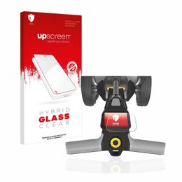 upscreen Displayschutzglas Schutzglas für PowaKaddy CT6, Schutzfolie Display Schutz Glas Folie klar, weiß