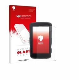 upscreen Displayschutzglas Schutzglas für Hammerhead Karoo 2, Schutzfolie Display Schutz Glas Folie klar, weiß